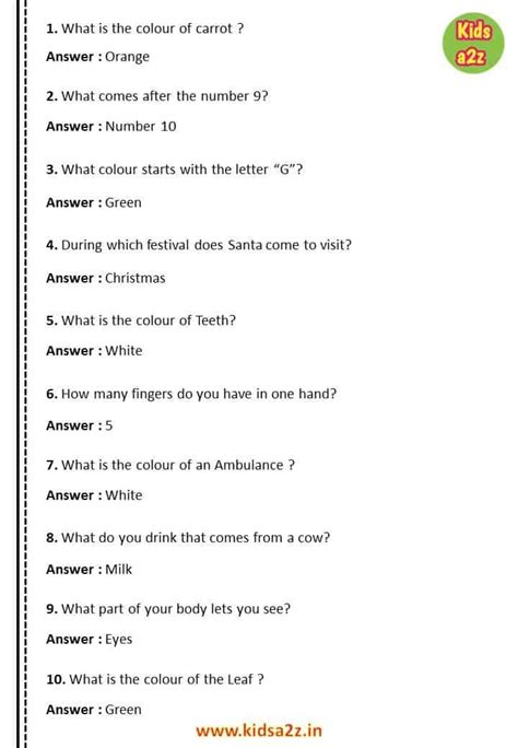 Easy General Knowledge Quiz Questions And Answers Knowledge