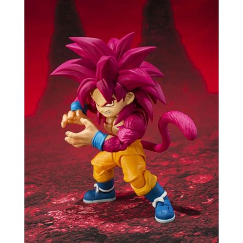 Son Goku Super Saiyan 4 Mini Sh Figuarts Dragon Ball Daima Figure