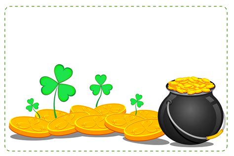 Printable St Patricks Day Gold Coins Prntbl Concejomunicipaldechinu