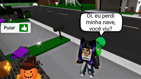 VIREI UM ALIEN E TROLLEI AS PESSOAS NO BROOKHAVEN YouTube