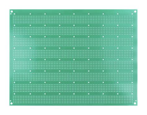 1 X Single Side Fr4 Diy Breadboard Style Prototype 2 54mm Universal Pc Sm Components