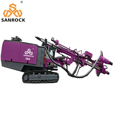 Integrated Hydraulic Dth Drilling Machine Rotary Blasthole Crawler