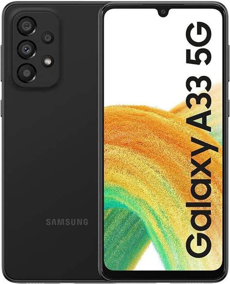 Samsung Galaxy A33 5g Sm A336b 128gb6gb Awesome Black Dual Sim