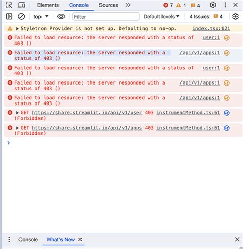 Streamlit Error 403 Not Sure What To Do Using Streamlit Streamlit