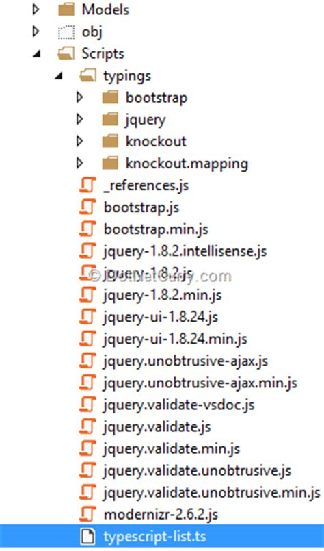 Typescripted Knockout In Asp Net Mvc Dotnetcurry