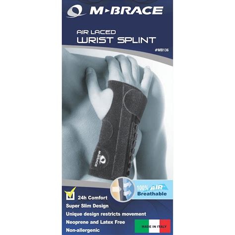 Buy M Brace Air Laced Wrist Splint Right Reg Online At Chemist Warehouse®
