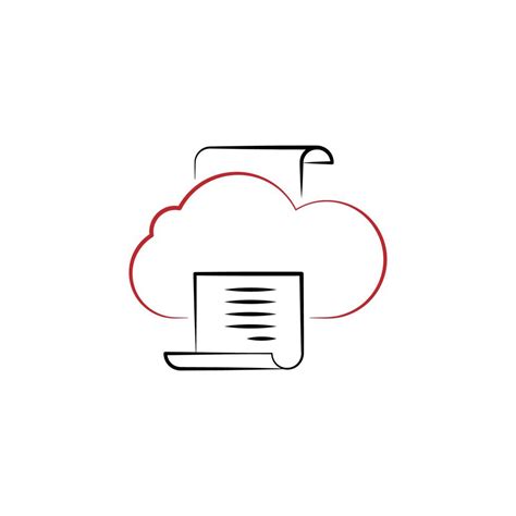 Cloud Printing Vector Icon 22766252 Vector Art At Vecteezy