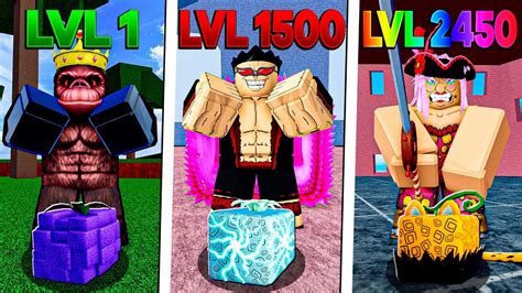 A CADA BOSS NO BLOX FRUITS A FRUTA EVOLUI E UPO DO 1 AO 700 YouTube