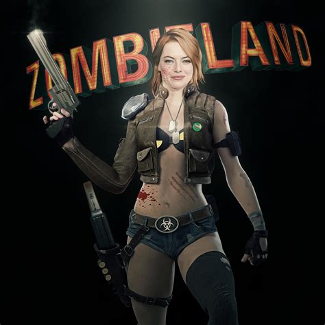 Emma Stone Zombieland Zombieland Double Tap [blu Ray] Amazon De