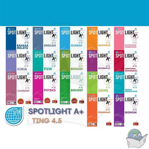 Buku Rujukan Spotlight A SPM 2021 KSSM Tingkatan 4 5 BM Eng Sej Mate
