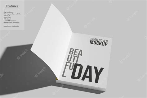 Premium Psd Realistic Book Cover Mockup