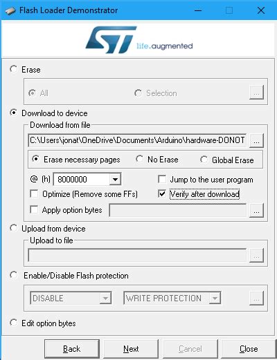 Flashing An Stm32 Blue Pill