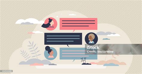 팀 채팅 메시지 및 텍스트 쓰기 커뮤니케이션 앱 작은 사람 개념 Brand Name Online Messaging Platform에 대한 스톡 벡터 아트 및 기타 이미지