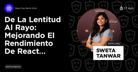 De La Lentitud Al Rayo Mejorando El Rendimiento De React Native By