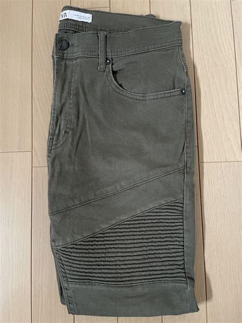 【良品】ミリタリー バイカー パンツ Zara ザラ メルカリ