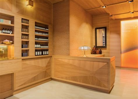 Snøhetta Clads Aesop Store With Faceted Oak Panelling