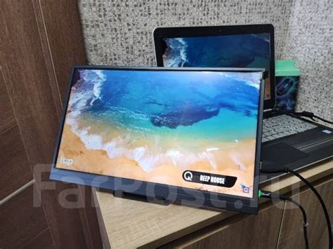 15.6"Новый Игровой портативный монитор FULL HD, IPS, Lanlipu, ЖК (LCD ...