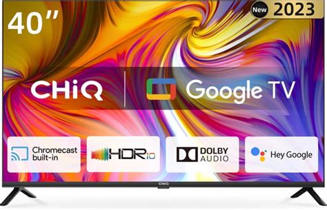 CHiQ L40H7G 40 Inch Google TV Full HD 1080P Randloos Ontwerp