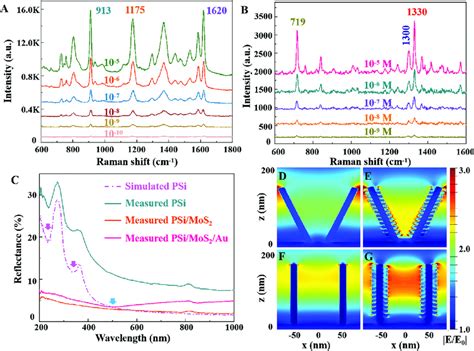 Surface Enhanced Raman Spectroscopy Sers Performance Of Crystal