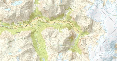 Norway Topo Footpath Route Planner