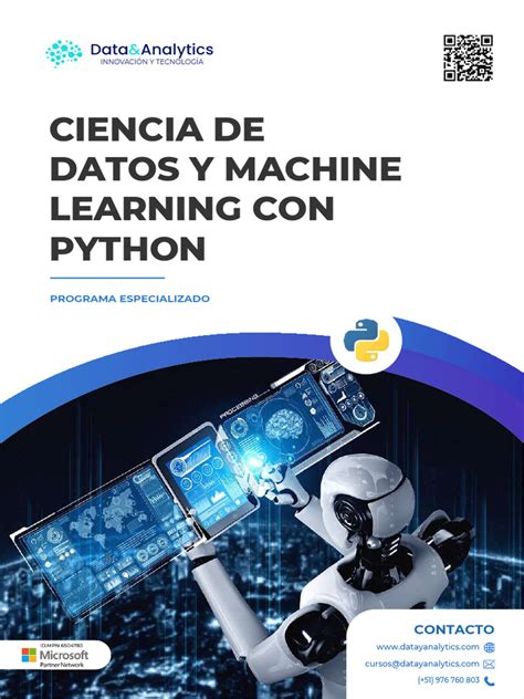 Programa Ciencia De Datos Y Machine Learning Con Python Pdf