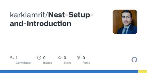 GitHub Karkiamrit Nest Setup And Introduction