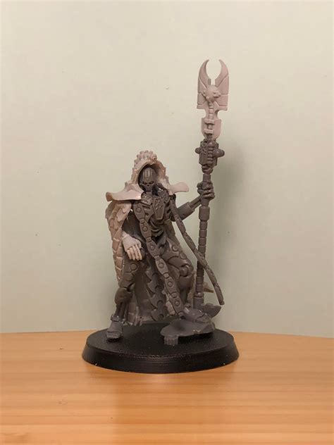 Trazyn Kitbash Before Green Stuffs Rwarhammer40k