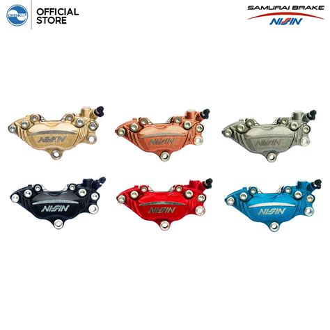 Jual Caliper 4 Piston Nissin Samurai Brake Shopee Indonesia