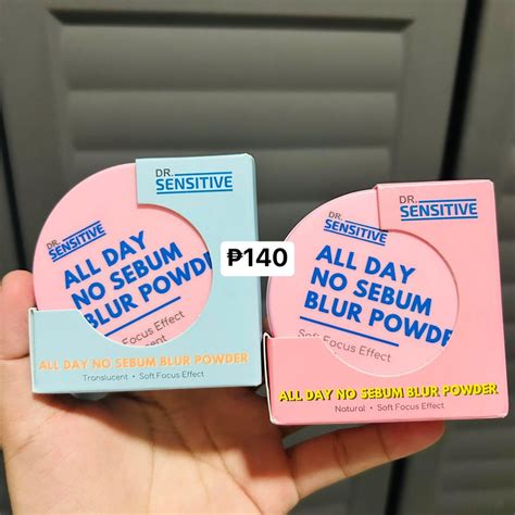 Dr Sensitive All Day No Sebum Blur Powder Beauty And Personal Care Face Makeup On Carousell