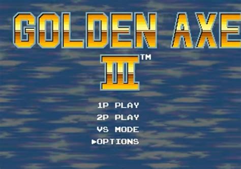 Golden Axe 3 Play Sega Genesis Games Online