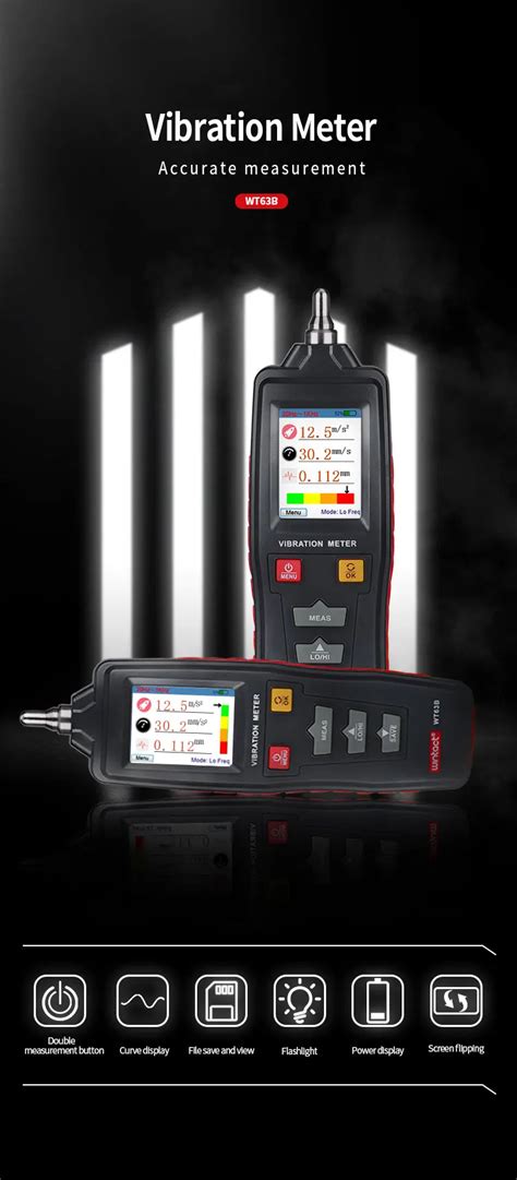 Wt63b Tester Vibration Meter Precision And Custom Support