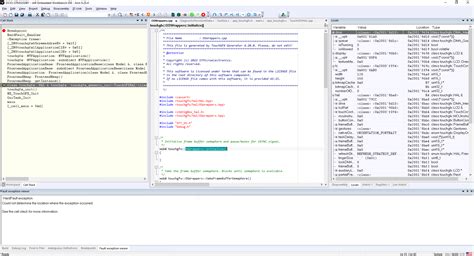 Why Does A Hardfault Handler Occur In My Touchgfx