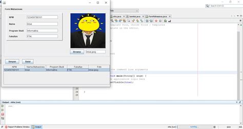 cara upload foto ke java netbeans