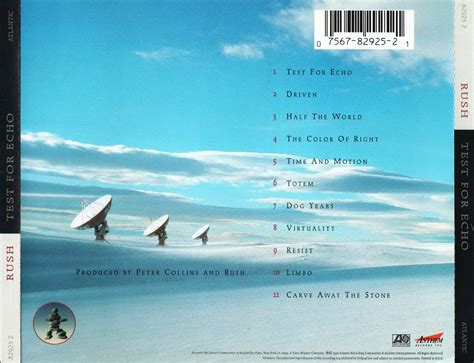 1996 Test For Echo Rush Rockronología