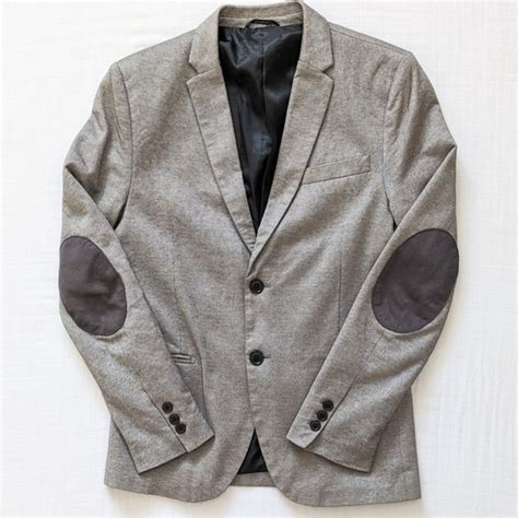 Handm Suits And Blazers Hm Mens Blazer Sport Coat Jacket Brown Elbow