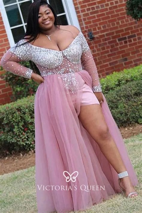 Pink Plus Size Prom Dress Dresses Images