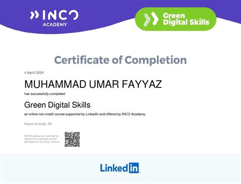 Muhammad Umar Fayyaz On Linkedin Greenskillsfuture