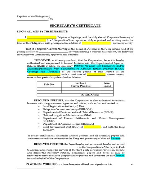 Sec Cert Dar Conversion Exemption Application Pdf