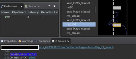 Vitis Hls Schedule Viewers Goto Source Shows Header File Instead Of