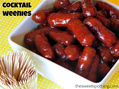 Cocktail Weenies Bowl Party Food Superbowl Snacks