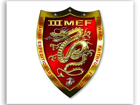 3 Inch 3rd Iii Mef Marine Expeditionary Sticker Auto Car Truck Rv Laptop Cell Us Third Car