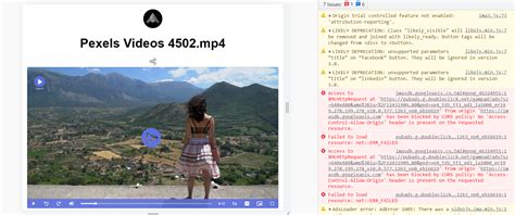 Cors Error With IMA Sample Tag Issue 1013 Googleads Videojs Ima