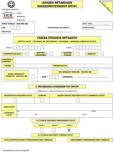 ΥΠΕΝ Εγκύκλιος οδηγιών για την εκτός σχεδίου δόμηση σε περιοχές που