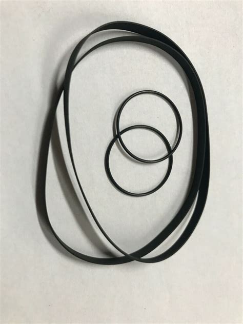 New 4 Replacement Belt Set Sony Tc We625 Tc We665dual Cassette Player
