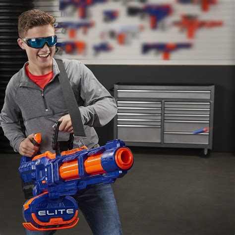 Nerf Elite Titan Cs 50 Toy Blaster Fully Motorised 50 Dart Drum 50