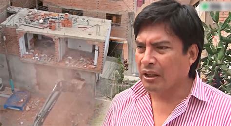 San Juan de Lurigancho Alcalde de SJL Jesús Maldonado advierte radical medida tras demoler