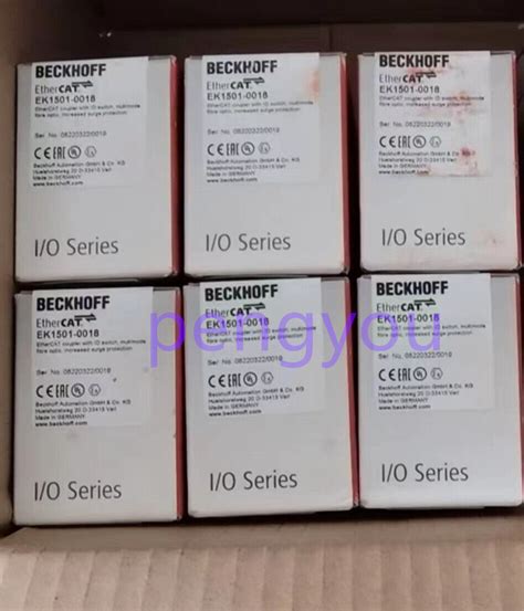 1pcs Beckhoff Ek1501 0018 Io Series Brand New Dhl Or Fedex Ebay