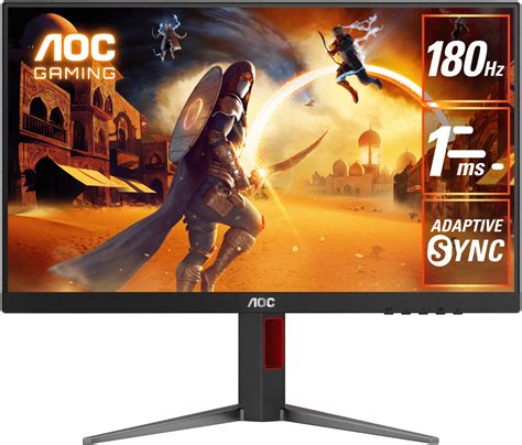 Aoc 27g4 27 Fhd Ips Gaming Monitor 1ms Gtg Response Time 180 Hz