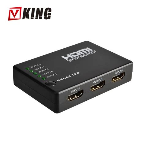 5 In 1 Out Hdmi Switcher 5x1 Hdmi Switch 1080p Factory Price Buy Hdmi Switch For Hdtv Hdmi