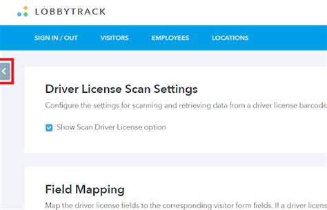 How To Scan A Drivers License In Lobbytrack